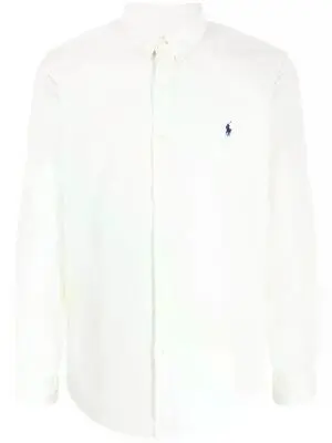 Polo Ralph Lauren Embroidered Logo Shirt - White