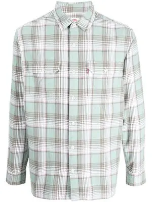 LEVI'S Check-print Shirt - Green
