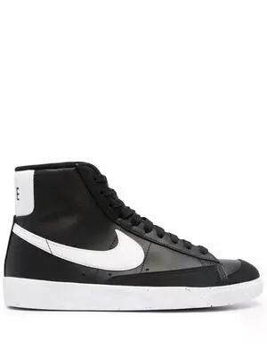 Nike Blazer Mid '77 High-top Sneakers - Black