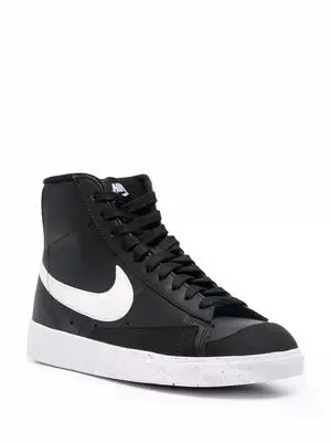 Nike Blazer Mid '77 High-top Sneakers - Black
