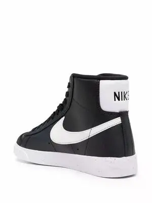 Nike Blazer Mid '77 High-top Sneakers - Black