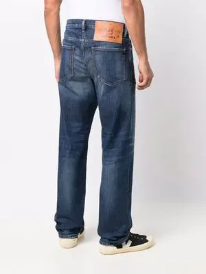 DIESEL® D-macs Straight-leg Jeans - Blue