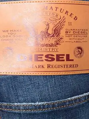 DIESEL® D-macs Straight-leg Jeans - Blue