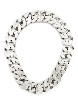 Givenchy G Chain Necklace - Silver