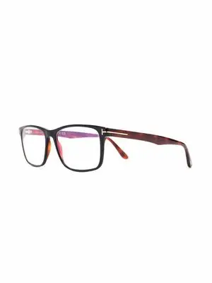 TOM FORD Tortoiseshell-effect Square-frame Glasses