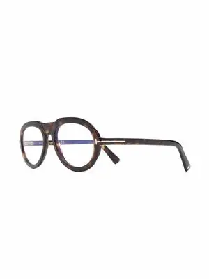 TOM FORD Tortoiseshell Pilot Sunglasses