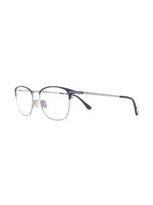 TOM FORD Polished-effect Square-frame Glasses