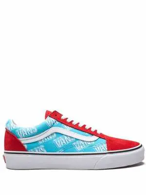 Vans Red Blue