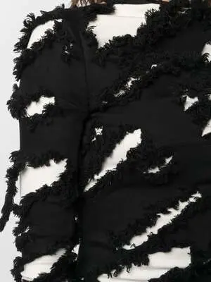 Rick Owens Distressed Rip-detail Gown