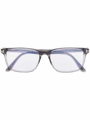 TOM FORD Rectangular-frame Glasses - Grey