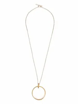 PARTS OF FOUR Sphere Slice Charm Necklace