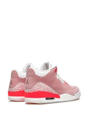 JORDAN Air 3 Rust Sneakers - Pink