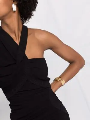 Stella McCartney Single-sleeve Midi Dress
