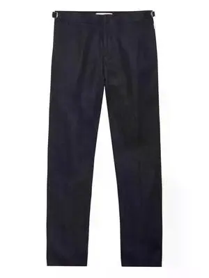Orlebar Brown Griffon Linen Trousers - Blue