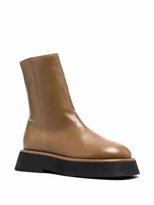 WANDLER Zip-up Leather Boots