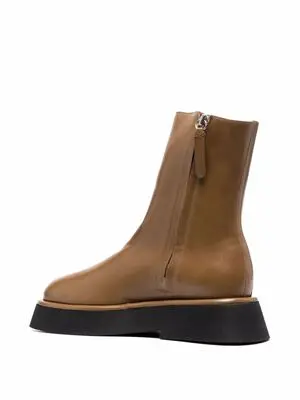 WANDLER Zip-up Leather Boots