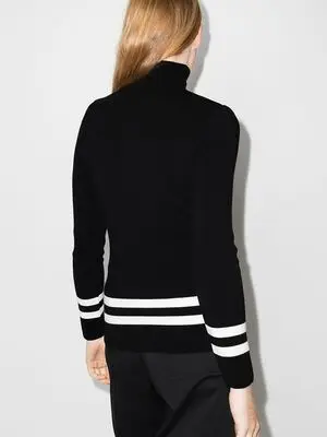 Fusalp Judith Ski Knit Turtleneck Jumper - Black