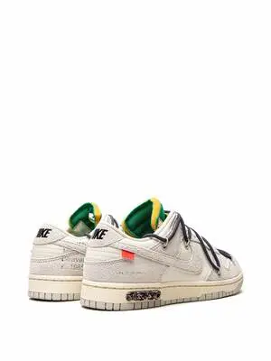 Nike X Off White Dunk Low Lot 20 Sneakers - Neutrals
