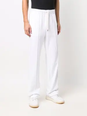 Casablanca Embroidered-logo Striped Joggers