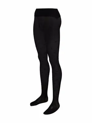 Elisabetta Franchi Monogrammed Tights