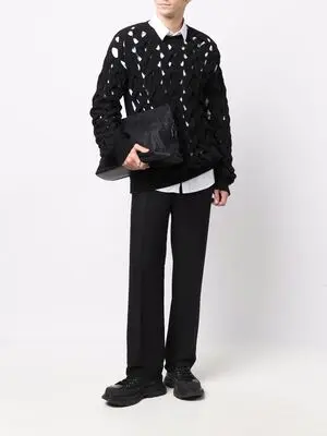Valentino Garavani Woven Knitted Jumper