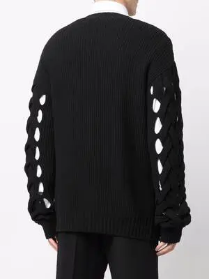 Valentino Garavani Woven Knitted Jumper