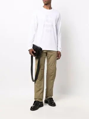 Helmut Lang Zip-pocket Straight-leg Trousers