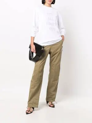 Helmut Lang Zip-pocket Straight-leg Trousers