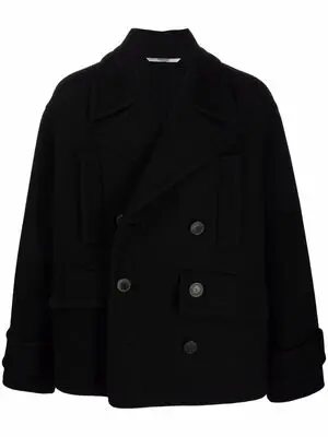 Valentino Garavani Double-breasted Virgin Wool-blend Coat