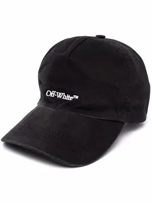 Off-White Bookish Ow Baseball Cap - Black