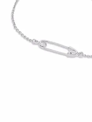TRUE ROCKS Safety Pin Charm Bracelet