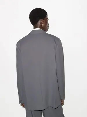 Off-White Crease Single-breasted Blazer