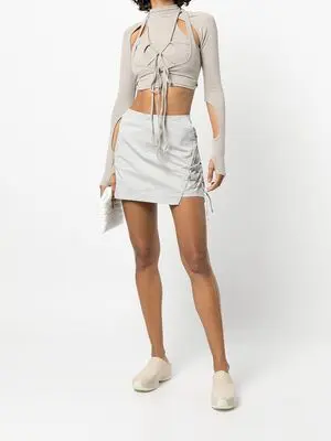 HYEIN SEO Crossover-strap Cut-out Top
