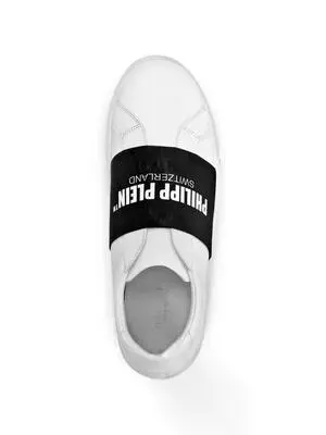 Philipp Plein Logo Slip-on Sneakers