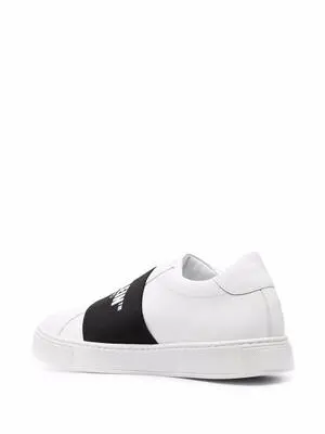 Philipp Plein Logo Strap Slip-on Sneakers