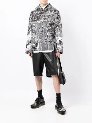BORAMY VIGUIER Drawing Print Hoodie
