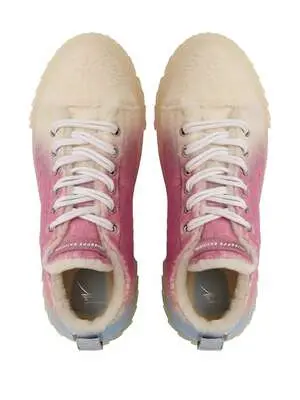 GIUSEPPE ZANOTTI Blabber Lace-up Sneakers - Pink