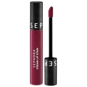 SEPHORA COLLECTION Sephora Collection Cream Lip Stain 10hr Liquid Lipstick 14 Blackberry Sorbet
