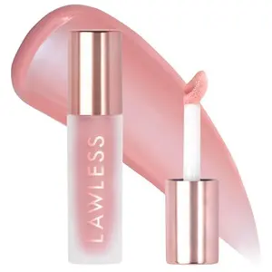 LAWLESS Forget The Filler Lip Plumper Line Smoothing Gloss Blushed Sand