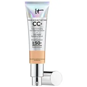 IT COSMETICS Cc+ Cream Full Coverage Color Correcting Foundation With Spf 50 - Medium Tan