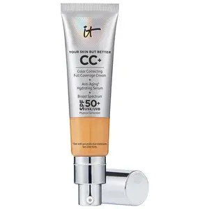 IT COSMETICS It Cosmetics Cc+ Cream Full Coverage Color Correcting Foundation With Spf 50+ Tan Warm