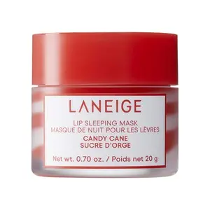 LANEIGE Lip Sleeping Mask Intense Hydration With Vitamin C Candy Cane Swirl