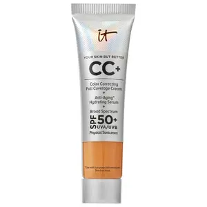 IT COSMETICS It Cosmetics Mini Cc+ Cream Full Coverage Color Correcting Foundation With Spf 50+ Tan Rich