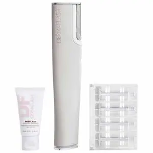 DERMAFLASH Luxe+ Advanced Sonic Dermaplaning + Peach Fuzz Removal - Stone