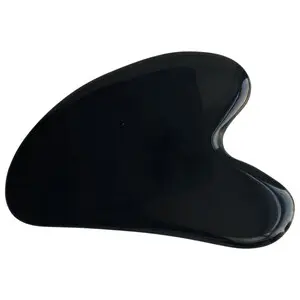 MOUNT LAI Mount Lai Gua Sha Facial Lifting Tool Black Obsidian