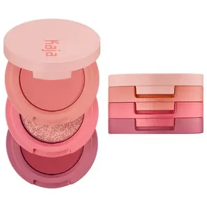 KAJA Kaja Eye Bento Bouncy Eyeshadow Trio Glowing Guava