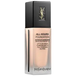 Saint Laurent Yves Saint Laurent All Hours Luminous Natural Matte Foundation 24h Longwear Spf 30 With Hyaluronic Acid B10 Porcelain
