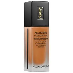 Saint Laurent Yves Saint Laurent All Hours Luminous Natural Matte Foundation 24h Longwear Spf 30 With Hyaluronic Acid B75 Hazelnut