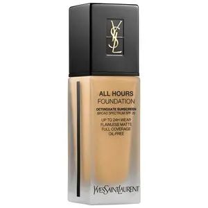 Saint Laurent Yves Saint Laurent All Hours Luminous Natural Matte Foundation 24h Longwear Spf 30 With Hyaluronic Acid Bd25 Warm Beige