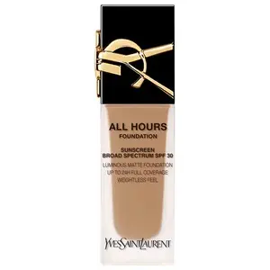 Saint Laurent Yves Saint Laurent All Hours Luminous Natural Matte Foundation 24h Longwear Spf 30 With Hyaluronic Acid Mw9